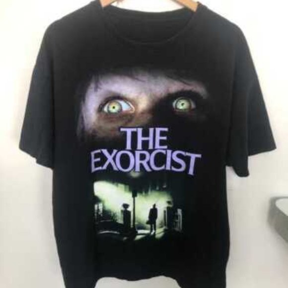 Gildan | Shirts | The Exorcist Movie Black Tshirt | Poshmark